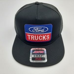 Accessories | Ford Superduty Retro Vintage Style Patch Trucker Hat Cap ...